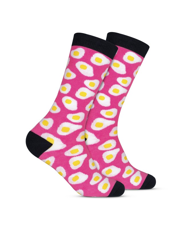 Meia Cano Longo Pink Ovo Hoahi Style - Algodão :: lingerie.com.br